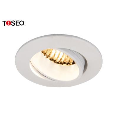 China 88mm Anti Glare Recessed Adjustable LED Downlight Die Cast Aluminum GU10 12V for sale