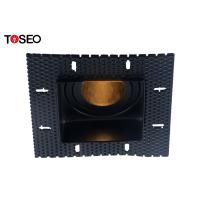 China GU5.3 125mm Anti Glare Trimless Square Recessed Spotlight Adjustable 12V AC 220V for sale