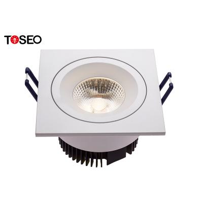China Square Adjustable Led Cob Downlight 10w Anti Glare LED Ceiling Spotlights for sale