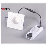 China Square Adjustable Led Cob Downlight 10w Anti Glare LED Ceiling Spotlights for sale