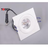 China Square Adjustable Led Cob Downlight 10w Anti Glare LED Ceiling Spotlights for sale