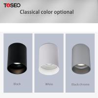 China Anti Glare Surface Mounted LED Downlight Pure Aluminium GU10 85mm 220V Ceiling Light for sale