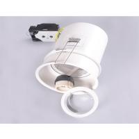 China 240V Recessed Fire Rated Downlight 95mm Cut Out 85mm GU10 White Die Cast Aluminum for sale