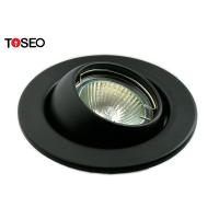 China Round 108mm Adjustable Recessed Downlights Fixture For Showroom for sale