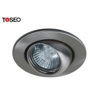 China Round 108mm Adjustable Recessed Downlights Fixture For Showroom for sale