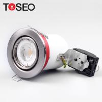 China Adjustable White Recessed Spotlight Bbc Standard Gu10 Fire Rated Downlights for sale