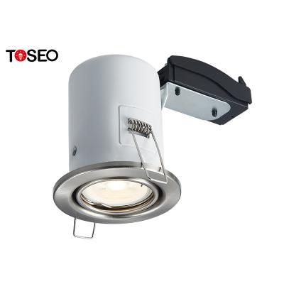 China Adjustable White Recessed Spotlight Bbc Standard Gu10 Fire Rated Downlights for sale