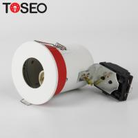 China White Recessed Fire Rated Downlight GU10 Die Cast Aluminum 220V 75mm Cutout for sale