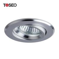 China 79mm Pure Aluminium Recessed Ceiling Downlight 3W 5W 6W 7W GU5.3 GU10 for sale