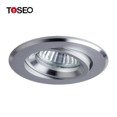 China 79mm Pure Aluminium Recessed Ceiling Downlight 3W 5W 6W 7W GU5.3 GU10 for sale