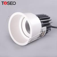 China 10W Recessed LED Ceiling Downlight 80mm Cut Out 85mm Diameter Dimmable COB Spot Light for sale