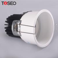 China 10W Recessed LED Ceiling Downlight 80mm Cut Out 85mm Diameter Dimmable COB Spot Light for sale