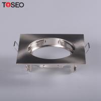 China Fixed Die Casting Aluminum Square LED Recessed Downlight 75mm Cutout 12V 220V for sale