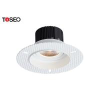 China 10W Trimless LED Recessed Downlight 75mm Cut Out Anti Glare GU5.3 for Supermarket for sale