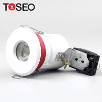 China Fire Rated IP65 Waterproof LED Downlight 75mm Cutout GU10 220V for Hotel Recessed Ceiling for sale