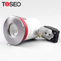 China 75mm Fire Rated Recessed LED Downlight IP65 GU10 220V Adjustable Ceiling Spotlight for sale