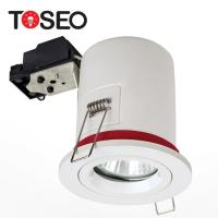 China Round GU10 Fire Rated Trimless Downlights Die Cast Aluminum Material for sale