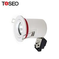 China Round GU10 Fire Rated Trimless Downlights Die Cast Aluminum Material for sale