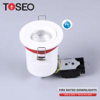 China Round GU10 Fire Rated Trimless Downlights Die Cast Aluminum Material for sale