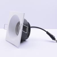 China Square 85mm Dimmable LED Downlight 11W 3000K 38° Beam Angle for Meeting Room for sale