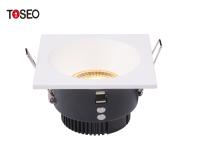 China Square 85mm Dimmable LED Downlight 11W 3000K 38° Beam Angle for Meeting Room for sale