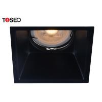China Square 78mm Anti Glare Recessed Downlight 12V GU10 Aluminum Die Casting for Living Room for sale