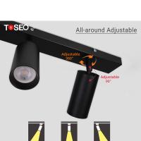 China IP20 Surface Mounted Adjustable Downlight Commercial Double Head Spotlight for sale