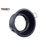 China 6W Anti Glare LED Downlight Deep Cup Slim Round 85mm Die Cast Aluminum GU10 for sale