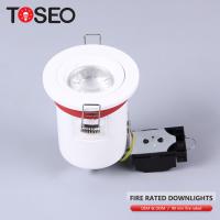China 75mm Fire Rated Downlights For Corridor Painting Exhibition for sale