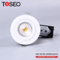 China 75mm Fire Rated Downlights For Corridor Painting Exhibition for sale