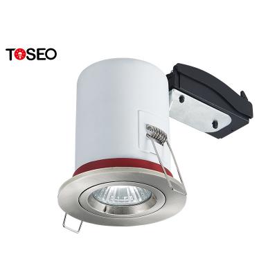 China European Fire Rated LED Downlight 35W GU10 75mm Cutout Recessed Spotlight for Hotel for sale