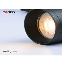 China Pure Aluminium Anti Glare GU10 Surface Mounted Downlight 60x130mm Adjustable 90 Degree for Office for sale