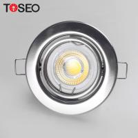 China Adjustable Round Recessed LED Downlight GU10 95mm 220-240V for Bedroom for sale