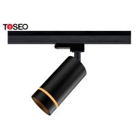 China White Modern LED Ceiling Track Light 360° Adjustable 5W 7W GU10 AC220V for sale