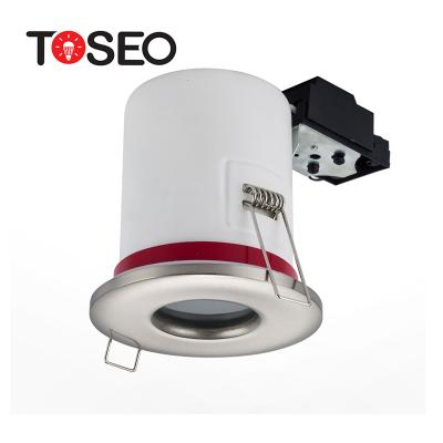 China 73mm Cutting Fire Rated Downlight GU10 Die Cast Aluminum AC220-240V 2 Years Warranty for sale