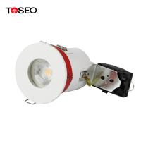 China 73mm Cutting Fire Rated Downlight GU10 Die Cast Aluminum AC220-240V 2 Years Warranty for sale