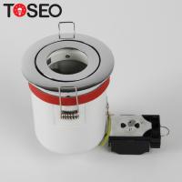 China Fire Rated Recessed Downlight GU10 90mm Die Cast Aluminum 220V-240V 2 Year Warranty for sale