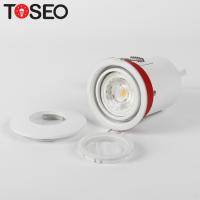 China European Standard Fire Protection Recessed LED Down Light 9W 83mm GU10 for Restaurant for sale