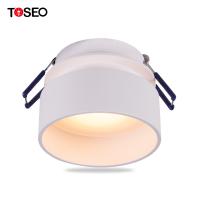 China 6W Recessed Deep Cup Anti Glare Downlight 80mm Die Cast Aluminum GU10 12V AC for sale