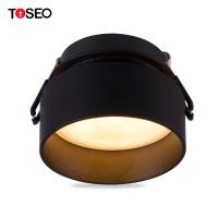 China 6W Recessed Deep Cup Anti Glare Downlight 80mm Die Cast Aluminum GU10 12V AC for sale