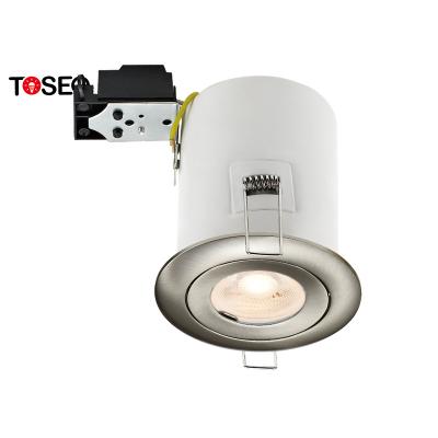China Fire Rated Recessed Downlight GU10 90mm Die Cast Aluminum 220V-240V 2 Year Warranty for sale