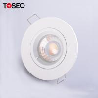 China Round 70mm Cutout Recessed LED Downlight IP65 Waterproof Die Cast Aluminum 12V 220V for sale