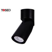 China Black Surface Mounted Downlight Adjustable 90 Degree 10W Bathroom Ceiling Spotlights for sale