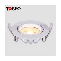 China Recessed LED Downlight 68mm Cutout GU10 Adjustable Die Cast Aluminum 50000 Hours for sale