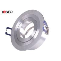 China Customized Pure Aluminium Ceiling Downlight Indoor Adjustable Round Spotlight for sale