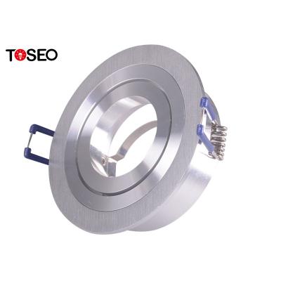 China Customized Pure Aluminium Ceiling Downlight Indoor Adjustable Round Spotlight for sale
