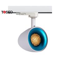 China Gallery LED Ceiling Track Lights 360 Degree Adjustable Die Cast Aluminum for sale
