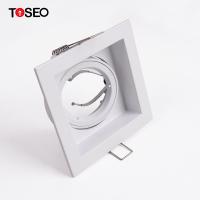 China Square Recessed LED Downlight 100mm 50W GU10 Adjustable Ceiling Light for sale
