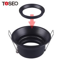China Adjustable Die Cast Aluminum GU10 MR16 Recessed Downlight 85mm 75mm Cutout for Office Indoor for sale