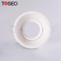 China Adjustable Die Cast Aluminum GU10 MR16 Recessed Downlight 85mm 75mm Cutout for Office Indoor for sale